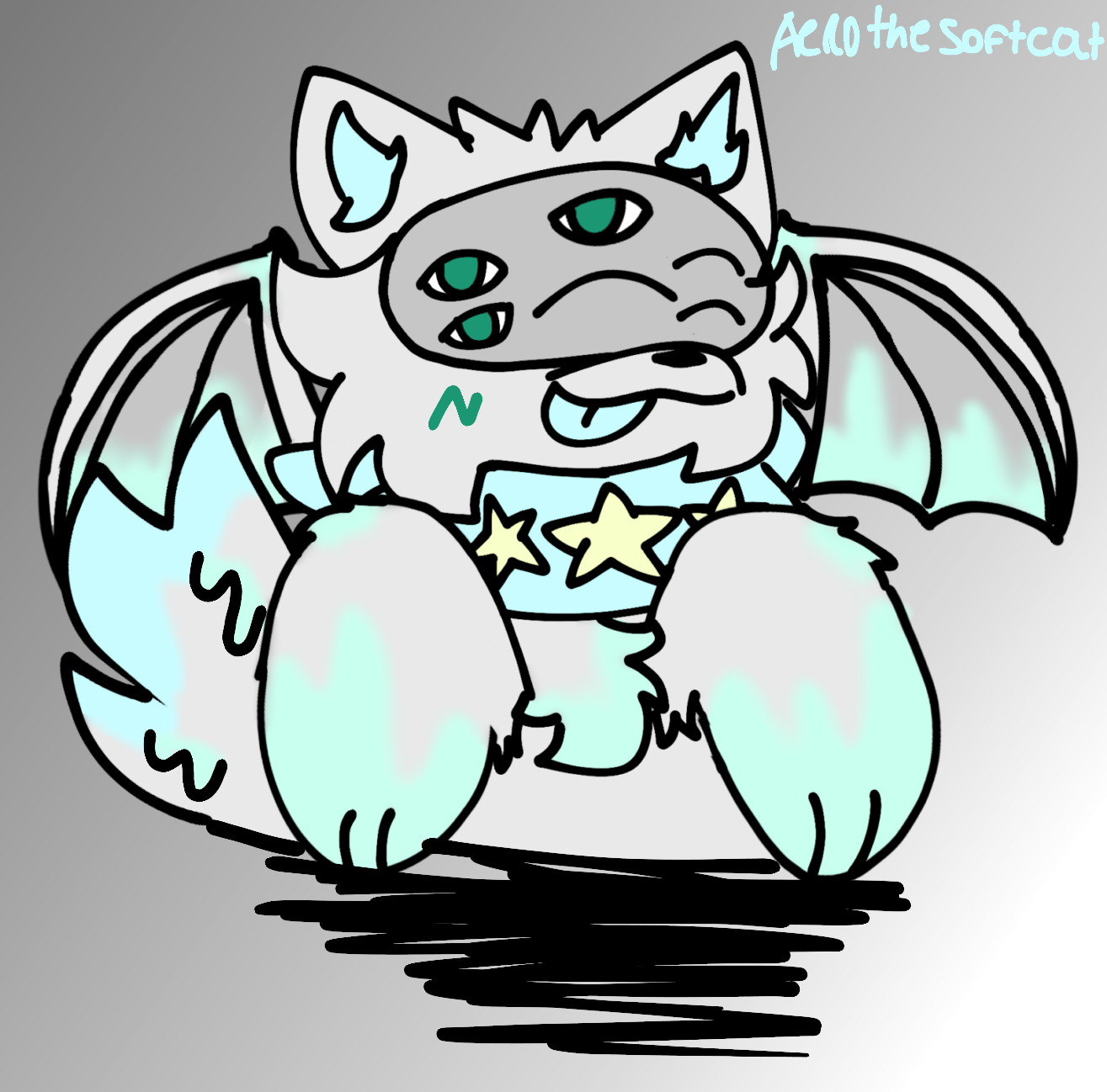 Stryx The Slimepup - ibisPaint