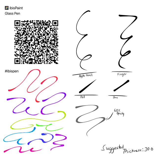 Glass Pen (Organic Version) - ibisPaint