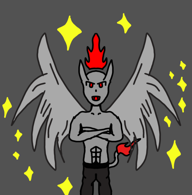 demon look if demons loss - ibisPaint