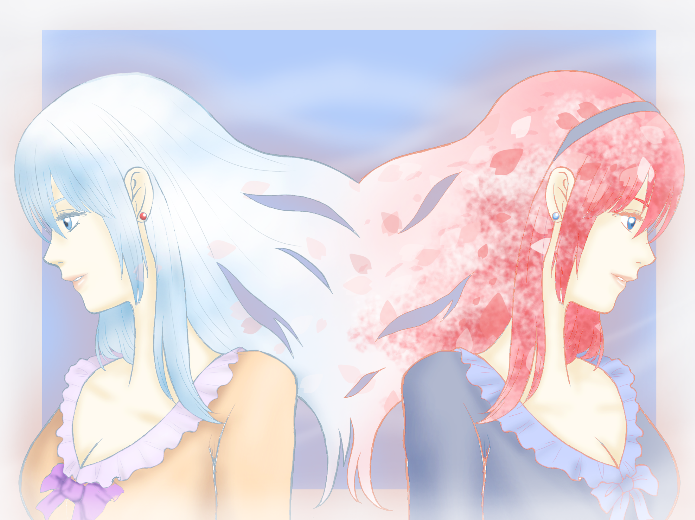 Spring sisters - ibisPaint