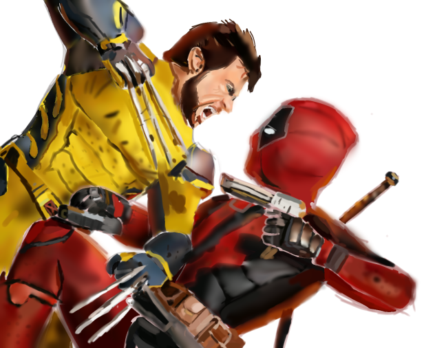 Deadpool and wolverine - ibisPaint