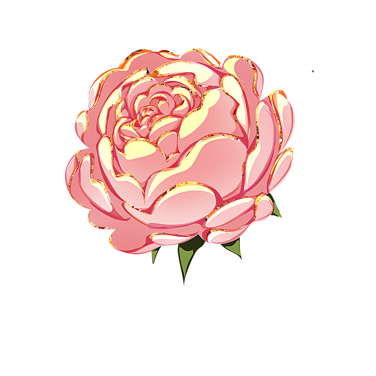 Pink Peony - ibisPaint