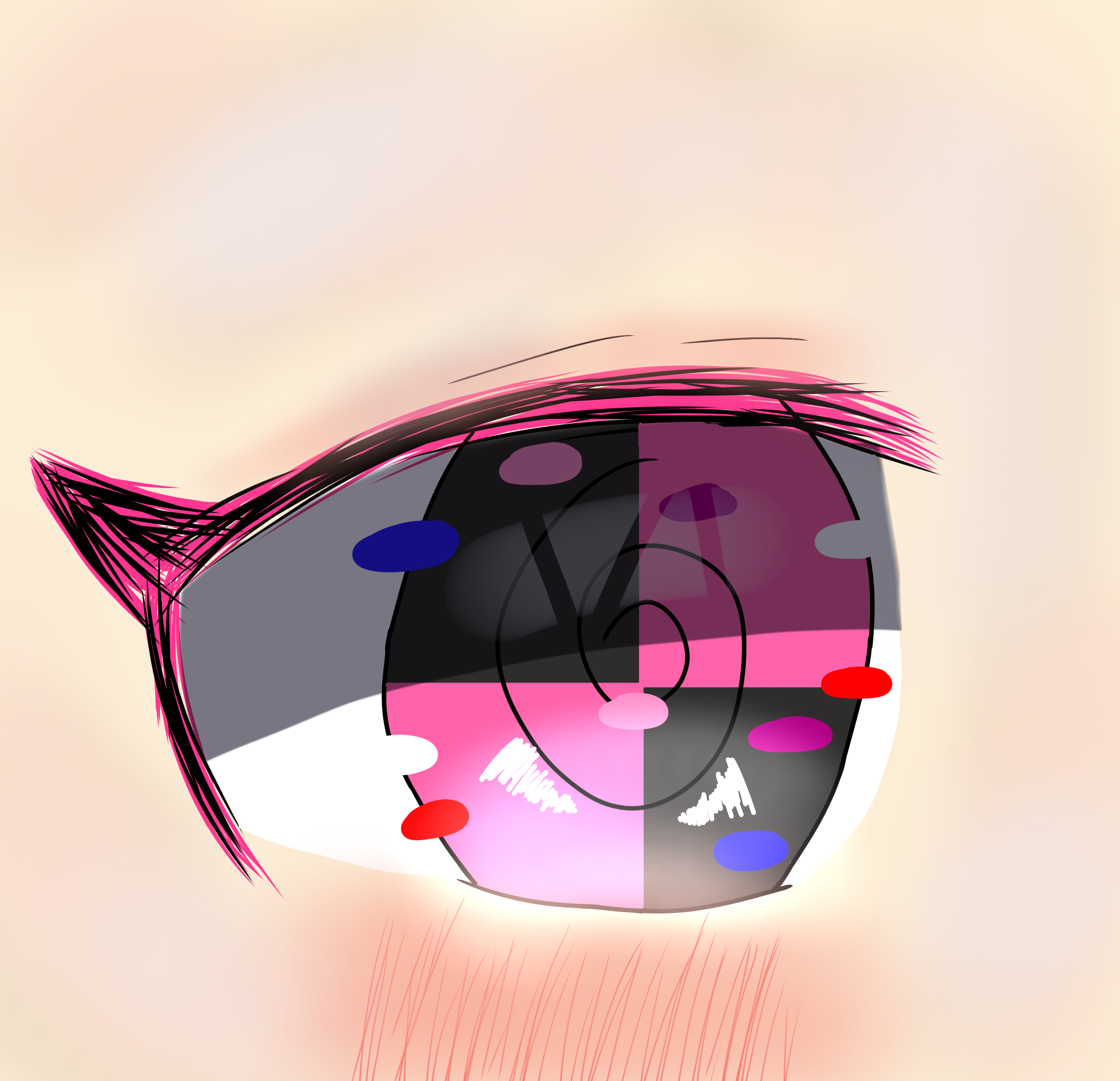 another eye practice (☉｡☉)!→ - ibisPaint