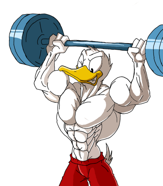 Buff Donald Duck - ibisPaint