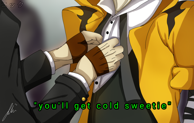 you'll get cold sweetie-Hazama - ibisPaint