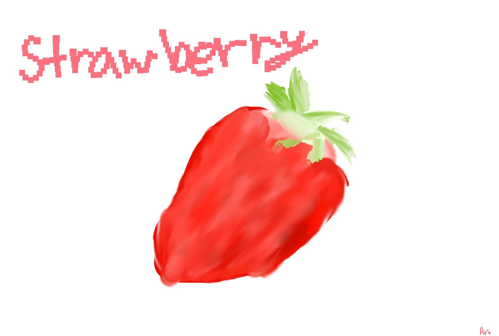 strawberry - ibisPaint