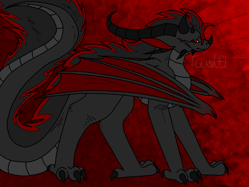 Demon Dragon - ibisPaint