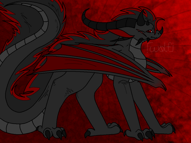 Demon Dragon - ibisPaint