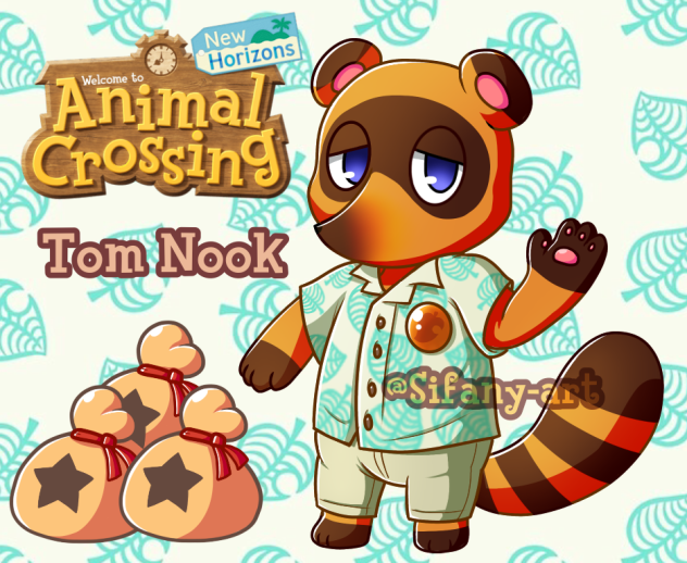 Tom Nook Fanart - ibisPaint