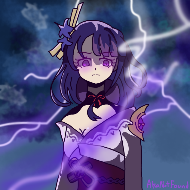 Raiden Shogun - ibisPaint