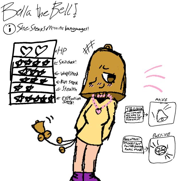 Bella the Bell🔔 - ibisPaint