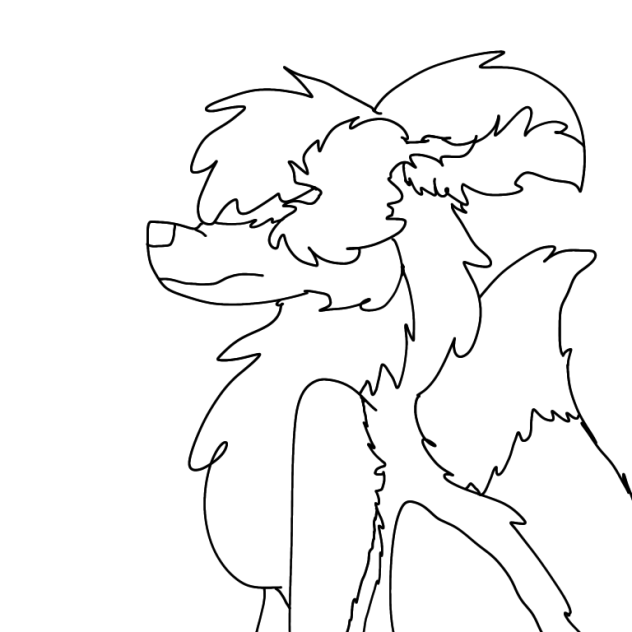 FireFox Lineart - ibisPaint