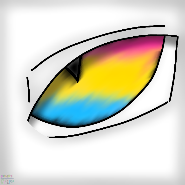 Pansexual eye remake - ibisPaint
