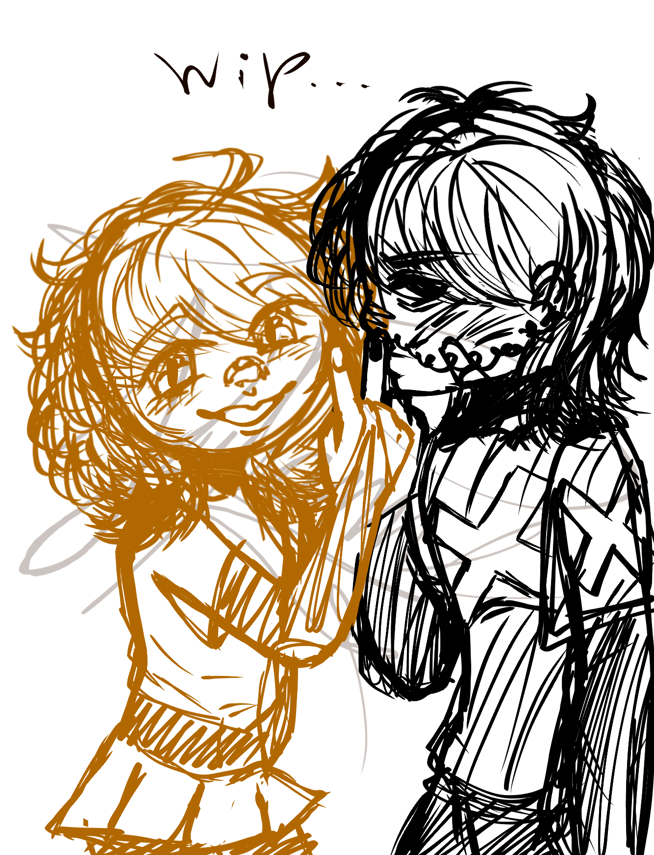 ''Peace!'' (Sam And Sammy WIP) - ibisPaint