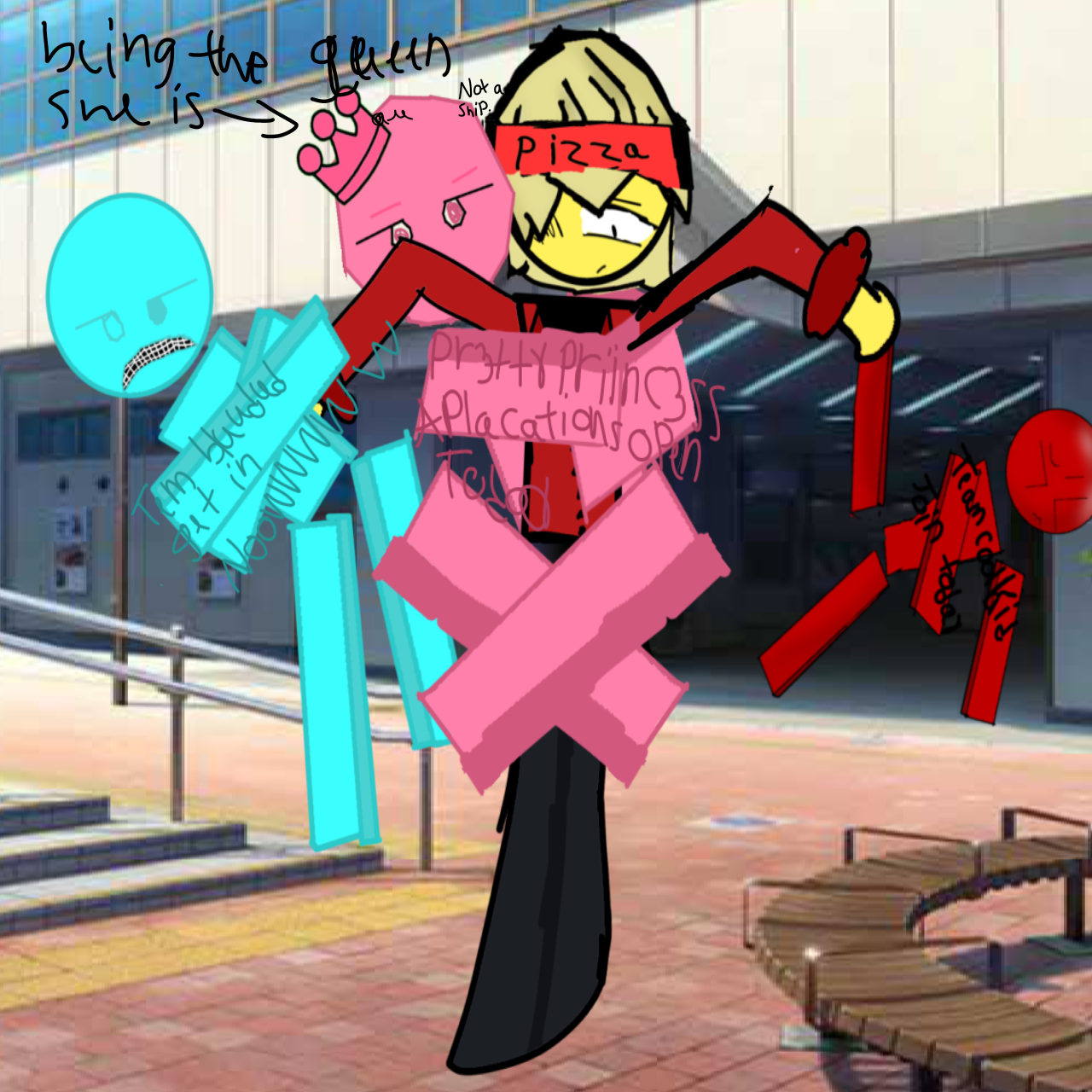 Elliot, bluudud, c00lk1dd, pr3ttyprinces - ibisPaint