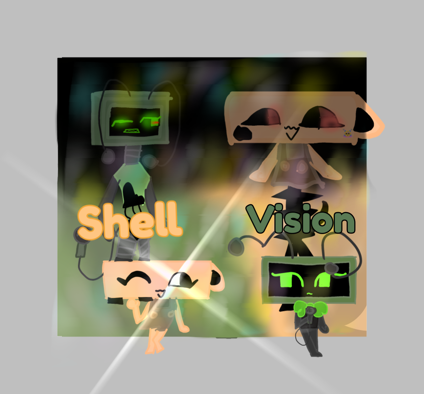 Shellvision redraw - ibisPaint