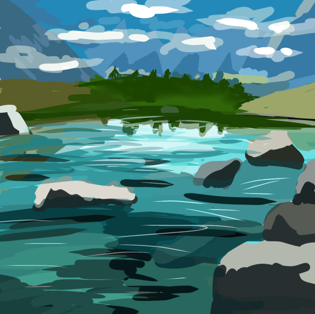 Mountain - ibisPaint