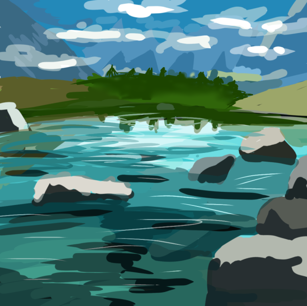 Mountain - ibisPaint