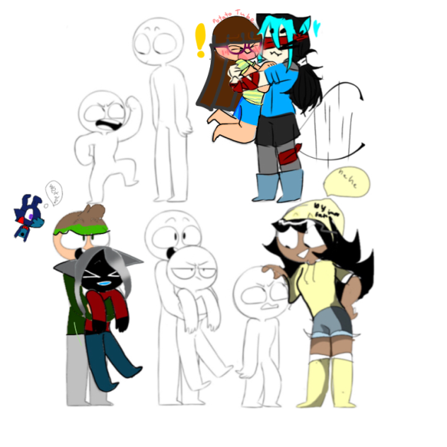 Funny colab - ibisPaint