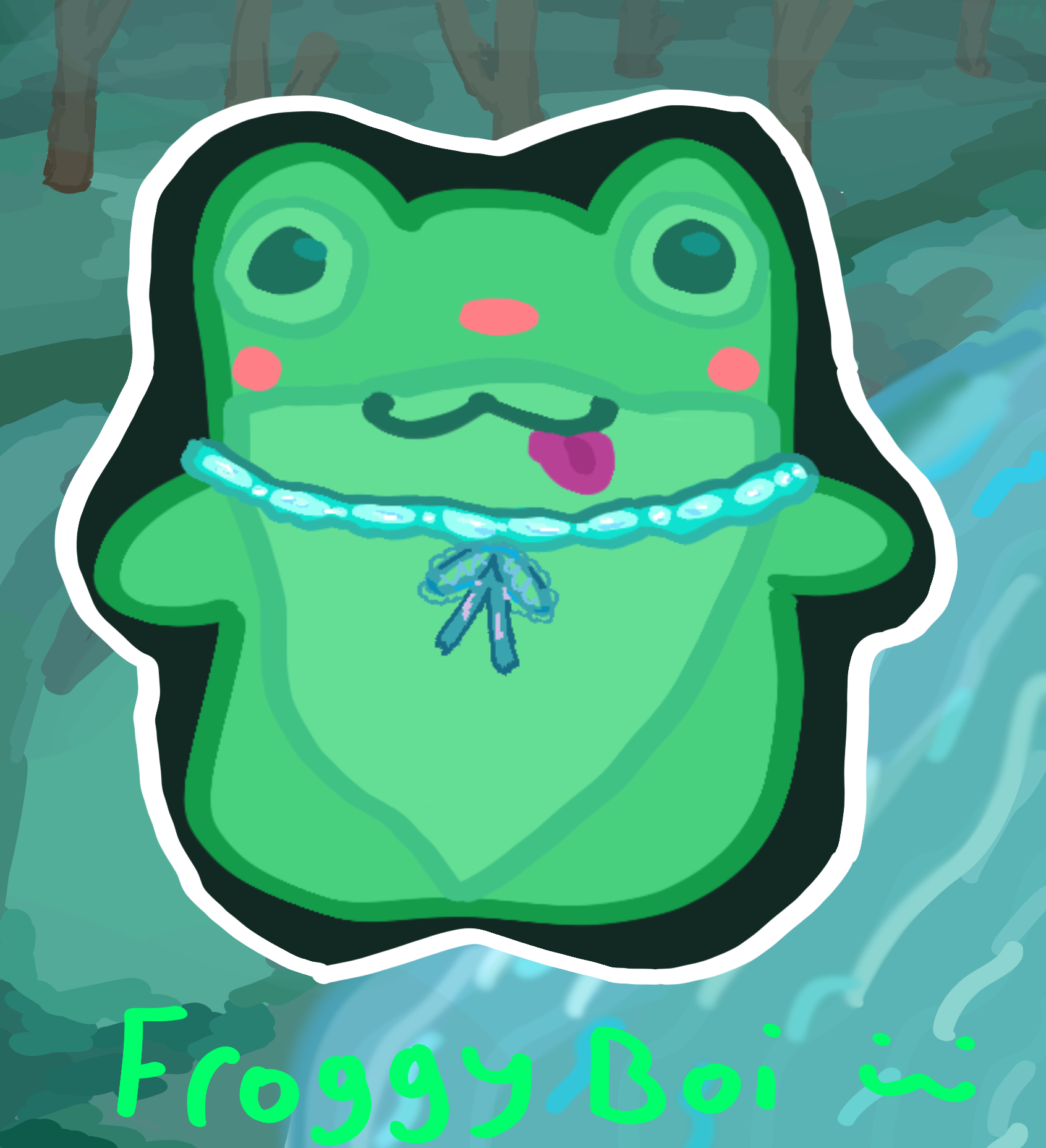 Froggy Boi - ibisPaint