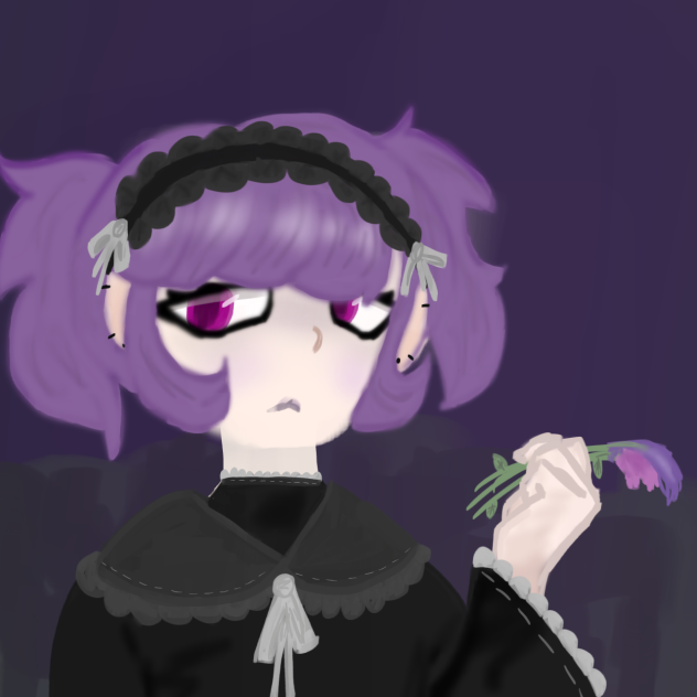 Lilac Girl - ibisPaint