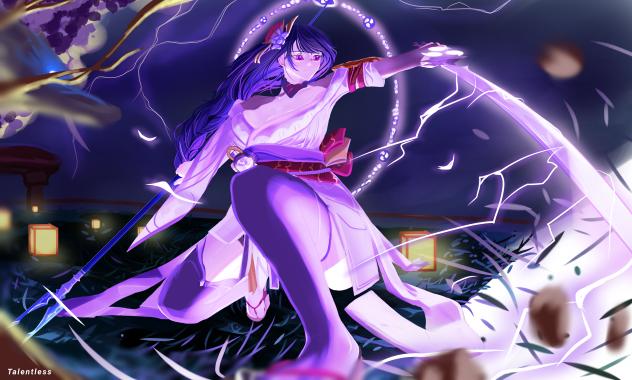 raiden shogun - ibisPaint