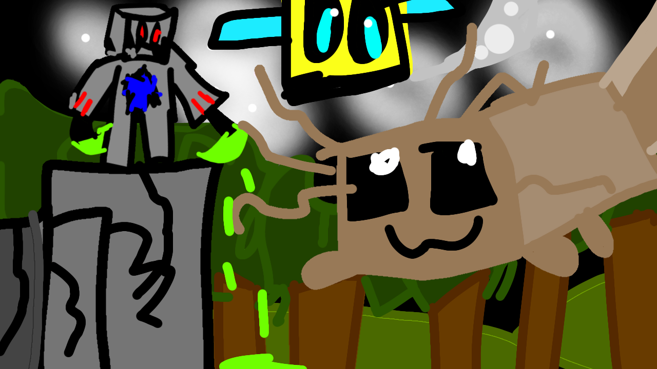 minecraft dungeons - ibisPaint