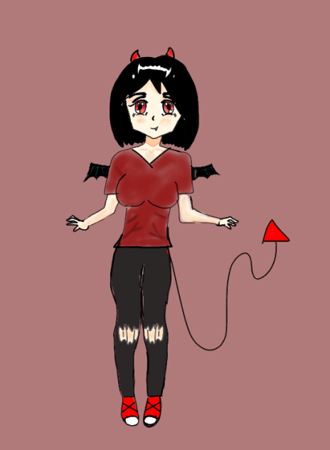demon girl - ibisPaint