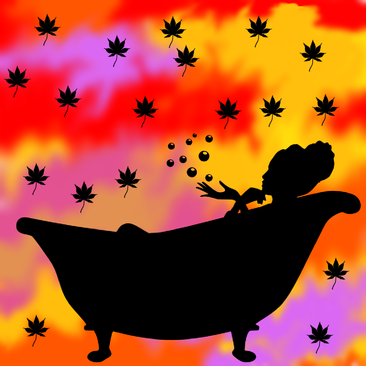 fall bath - ibisPaint