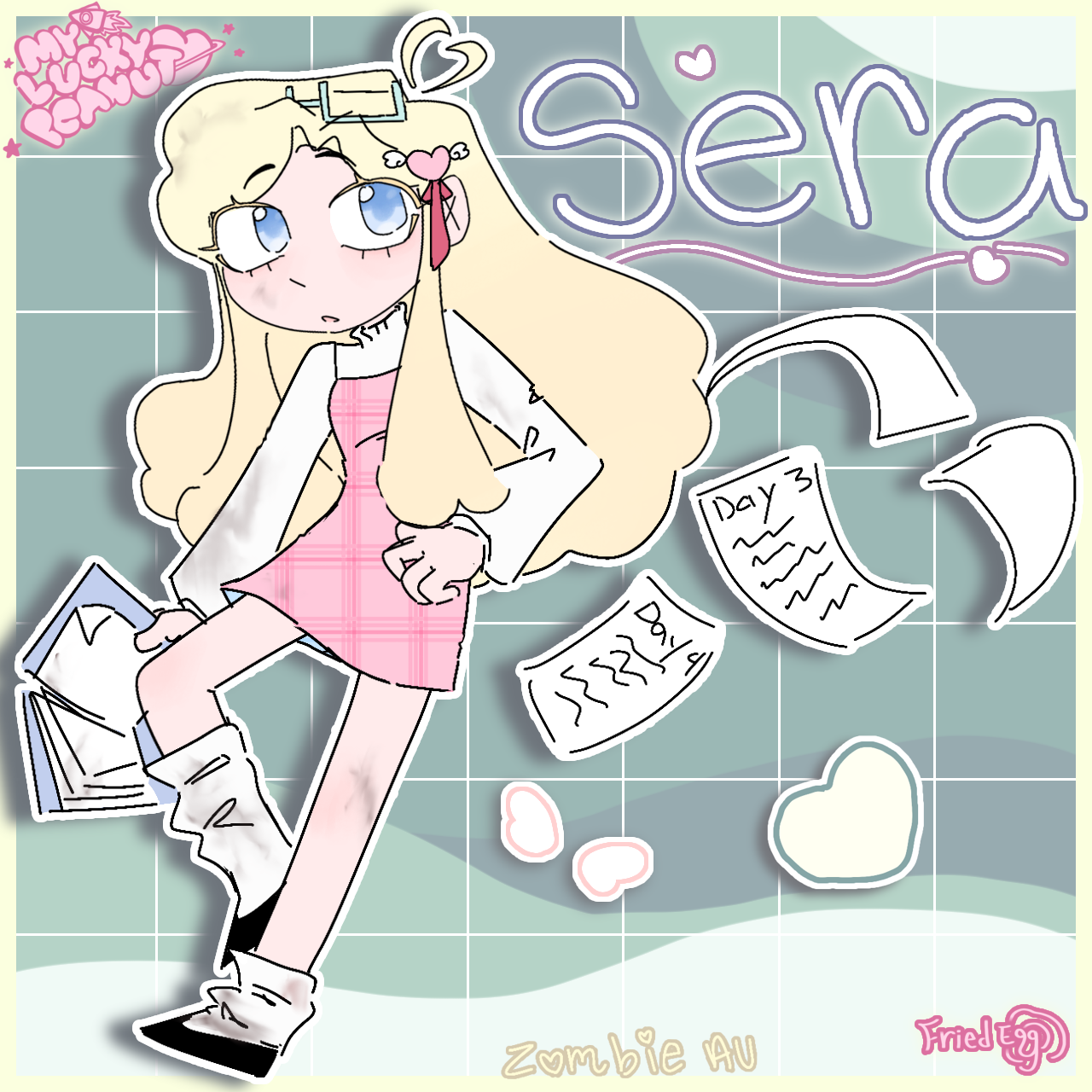 Sera Zombie AU - ibisPaint