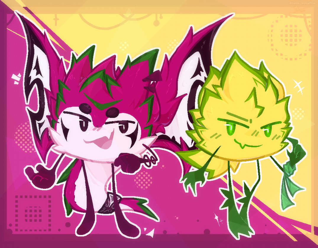 2 dragon fruit - ibisPaint