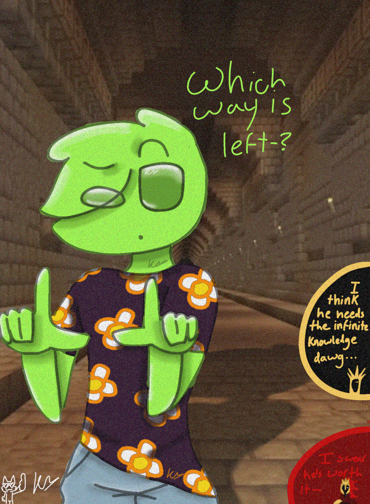 avery being a dumbahh - ibisPaint