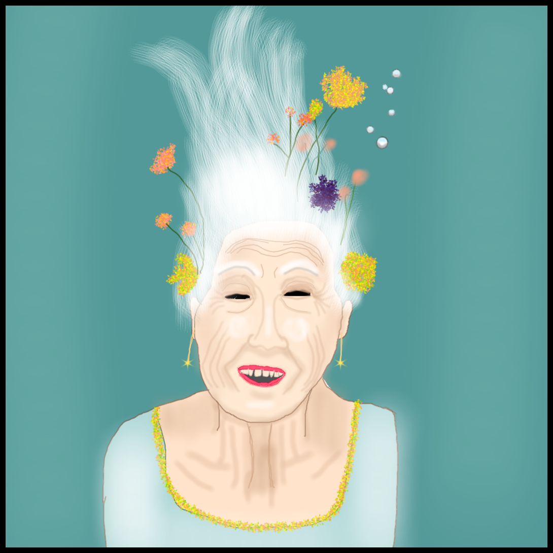 Happy Granny - ibisPaint