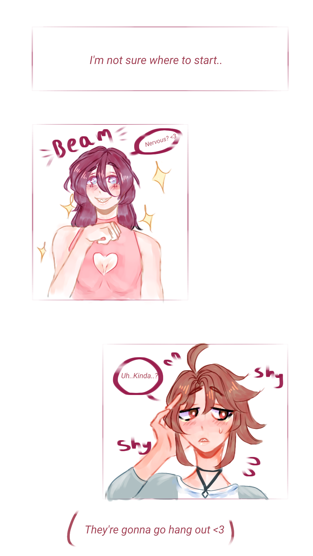 Just Two Fruity bffs Hanging out - ibisPaint