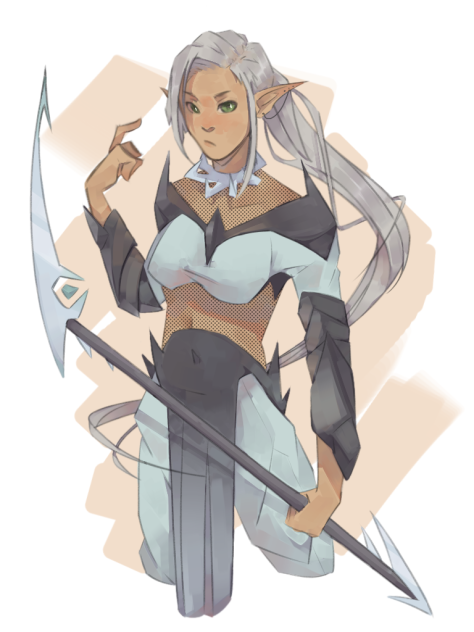 hot elf lady mm - ibisPaint