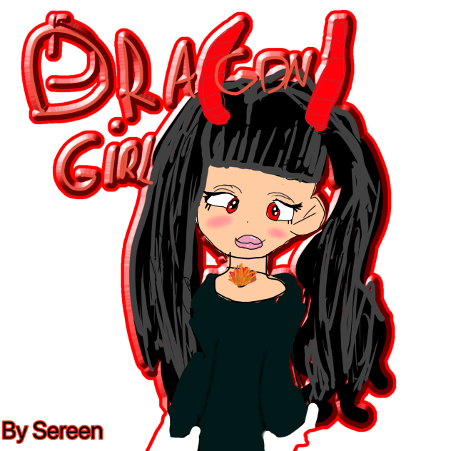 Dragon girl - ibisPaint
