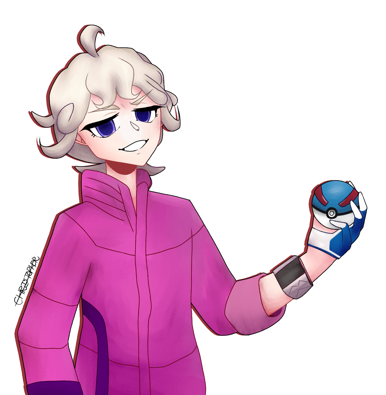 Bede (Pokémon) - ibisPaint