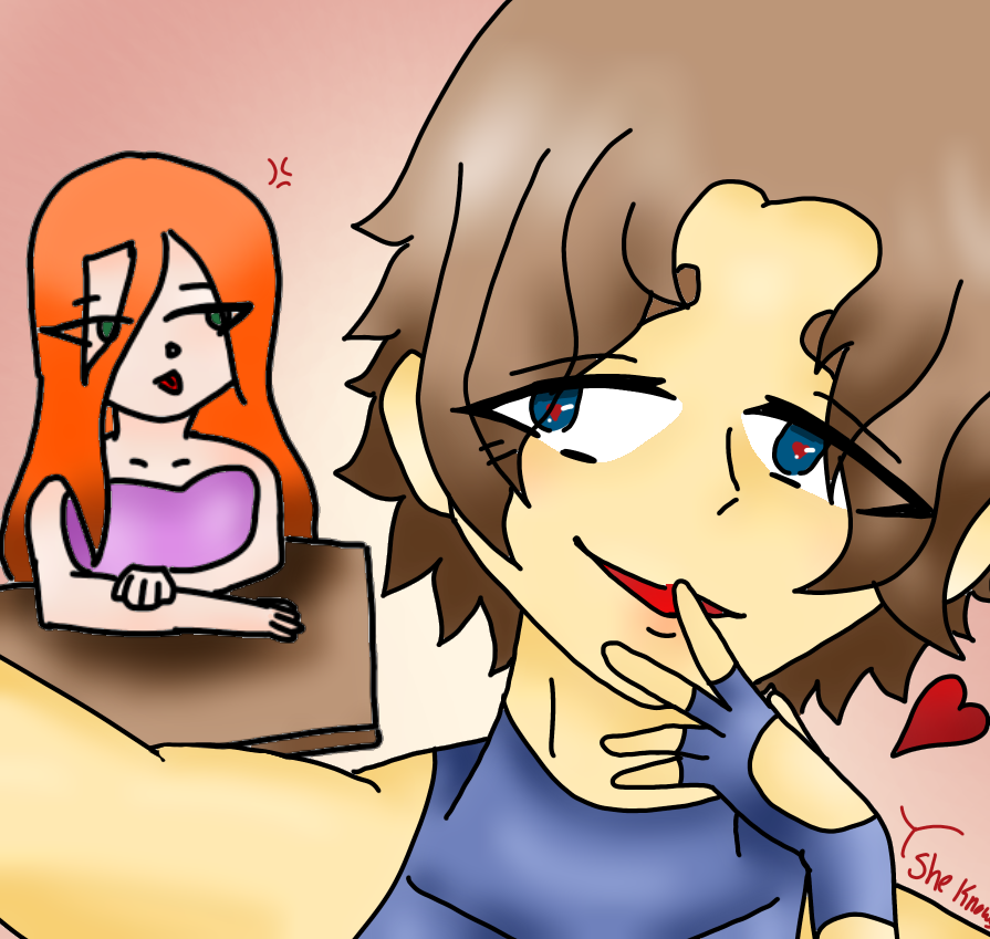 She knows - ibisPaint