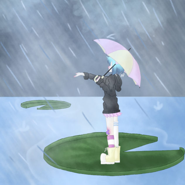 rainy day - ibisPaint