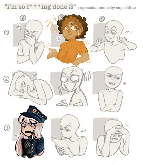 Carinhas meme collab - ibisPaint