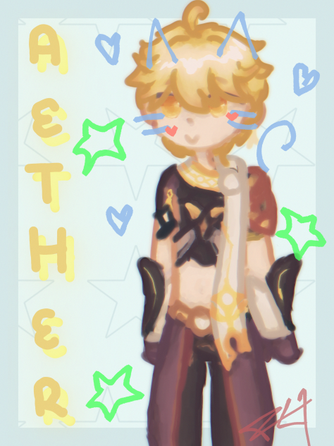 Aether ☆genshin impact☆ - ibisPaint
