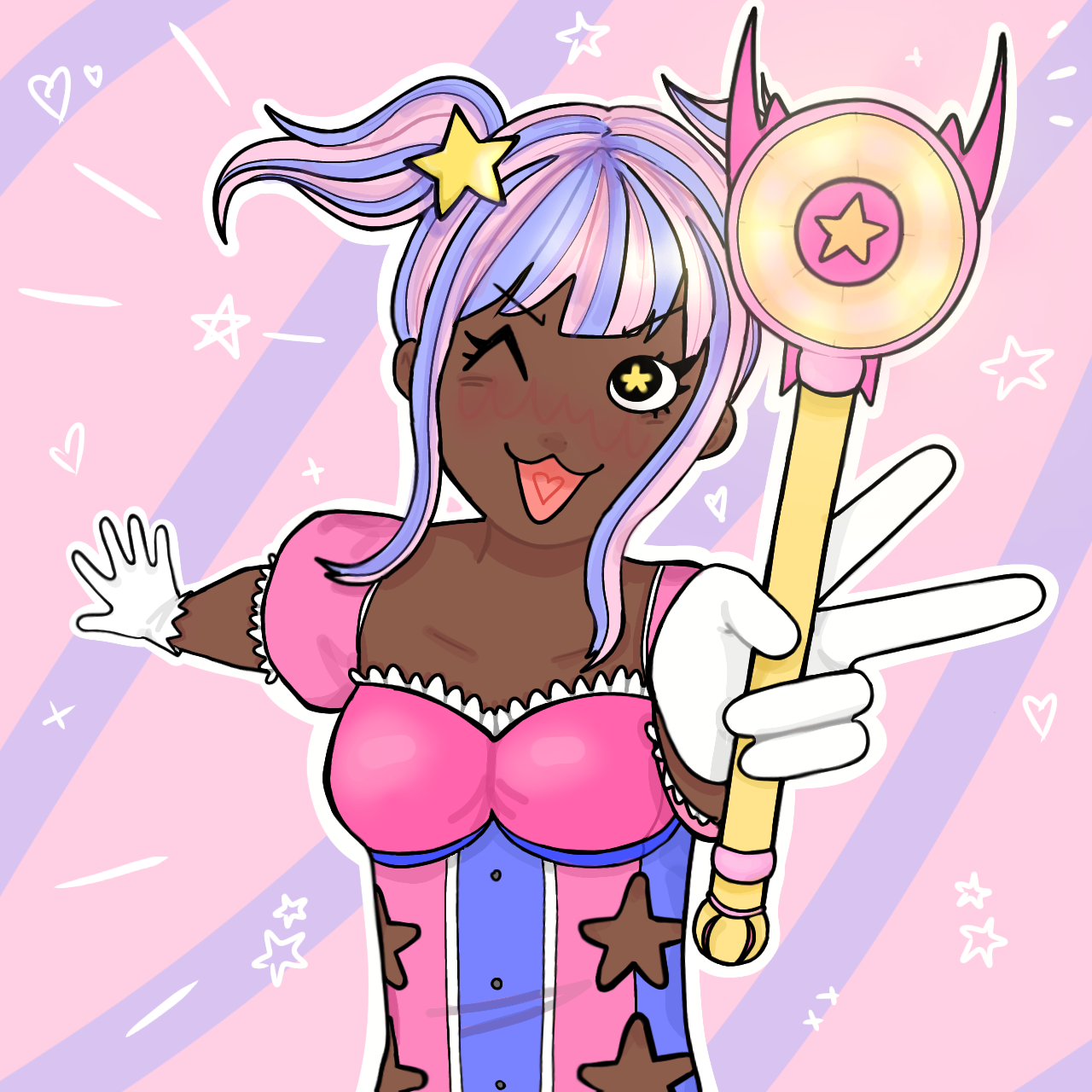Magical girl - ibisPaint