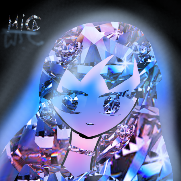 desenhando diamante em forma humana - ibisPaint