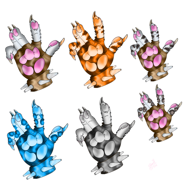 manos de furry - ibisPaint