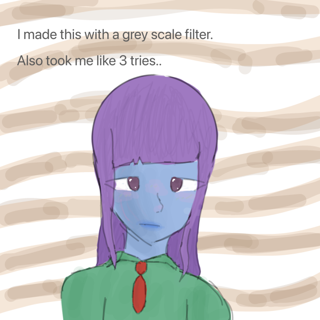 Grey scale to colour. - ibisPaint