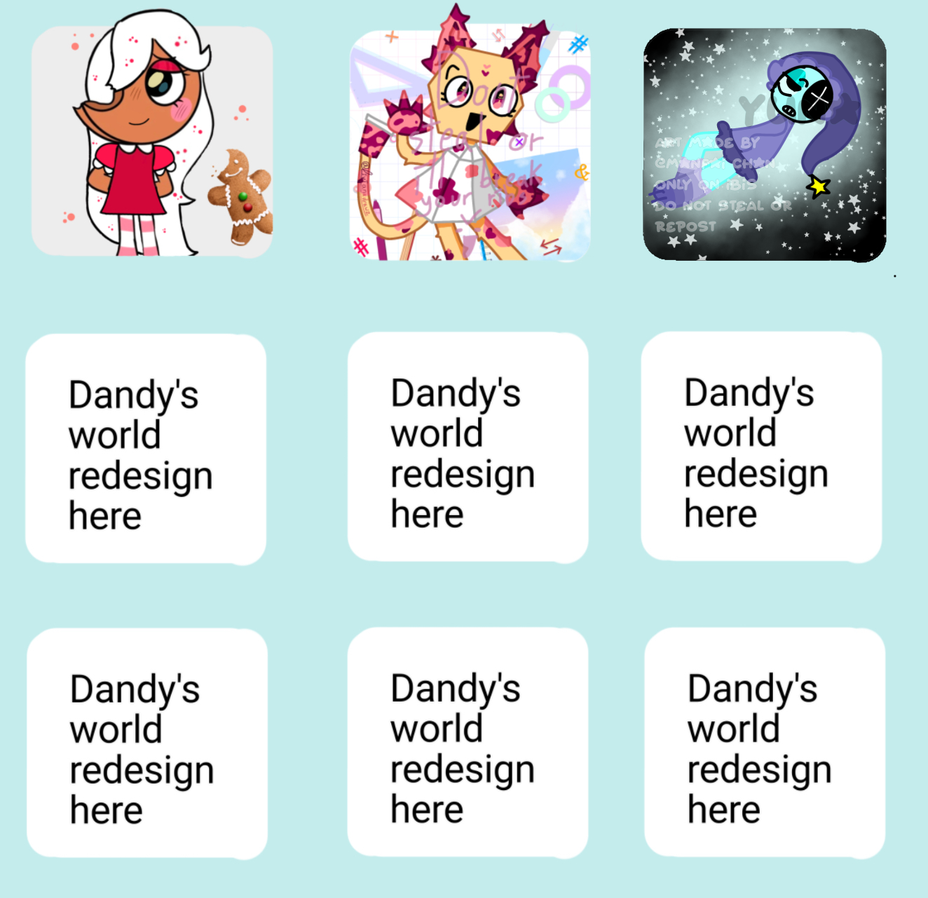 Dandy’s world collab - ibisPaint