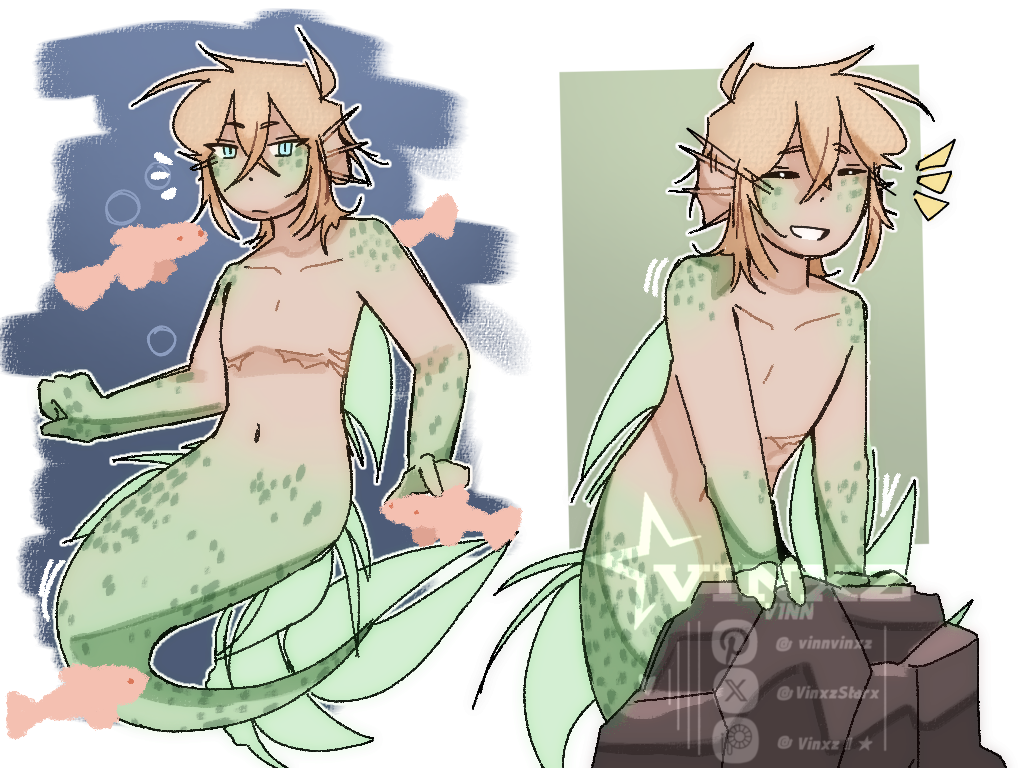 my mermaid 🙂 - ibisPaint