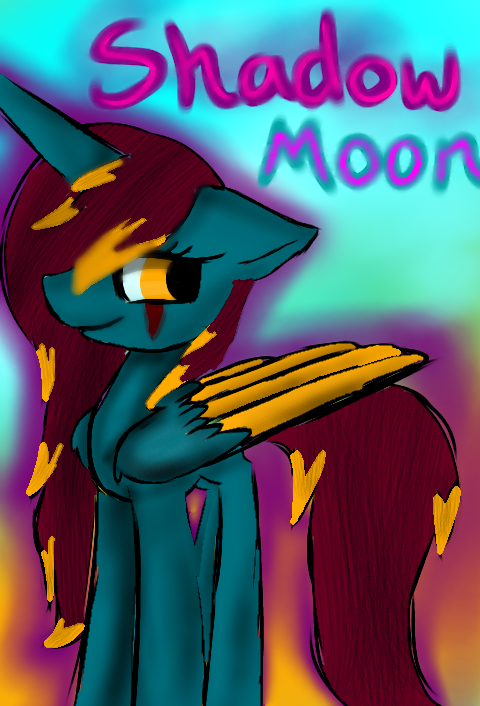 Shadow Moon (MLP OC Timelapse) - ibisPaint