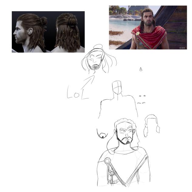 Alexios AC Odyssey - ibisPaint