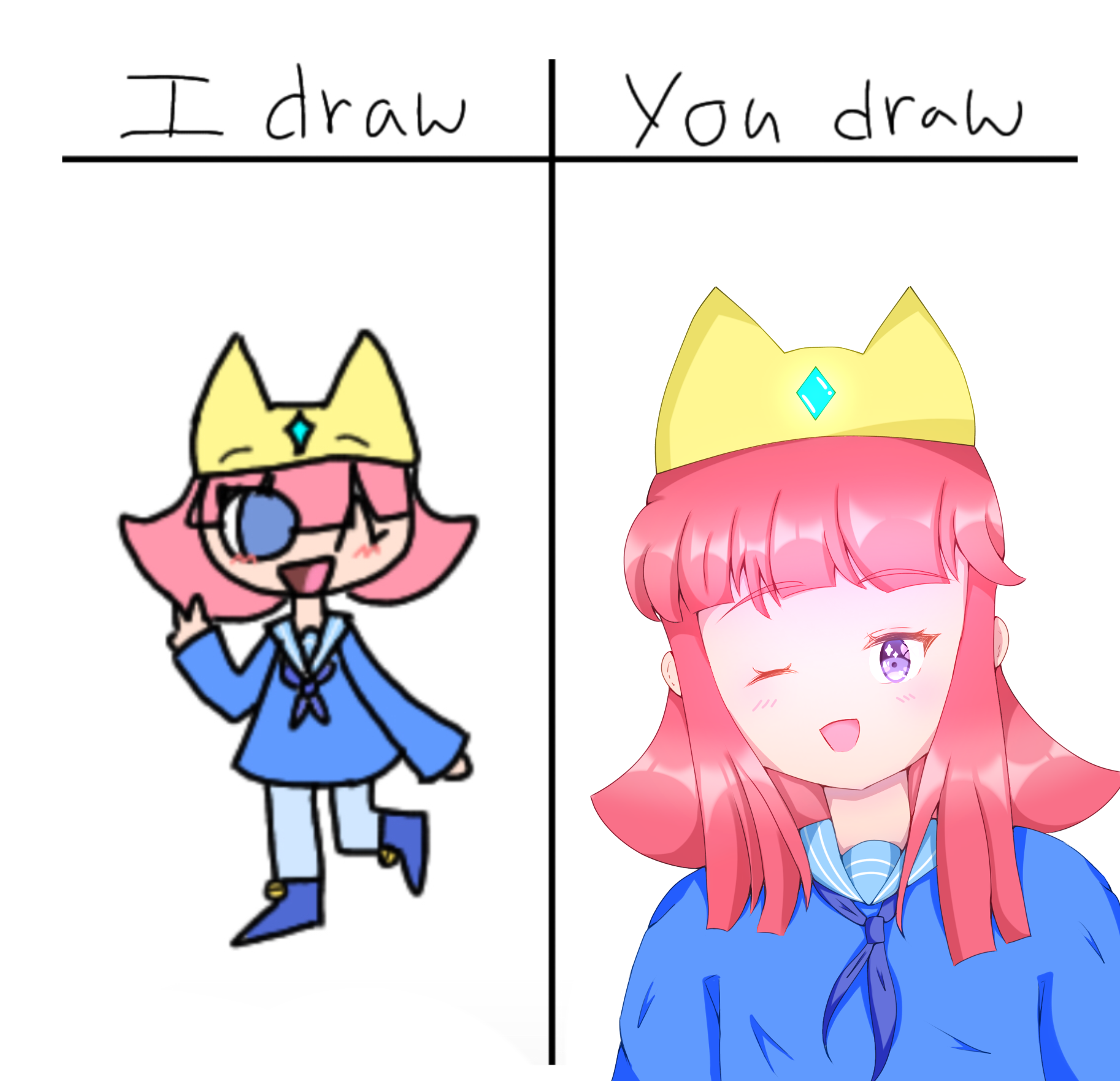 I draw you draw with Ivy McCaule - ibisPaint